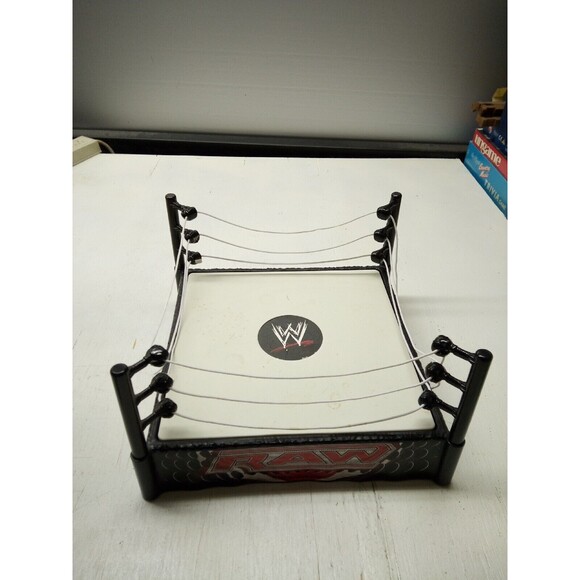 Mattel | Toys | Mattel Wwe Raw Wrestling Ring 20 Spring Loaded Ropes ...
